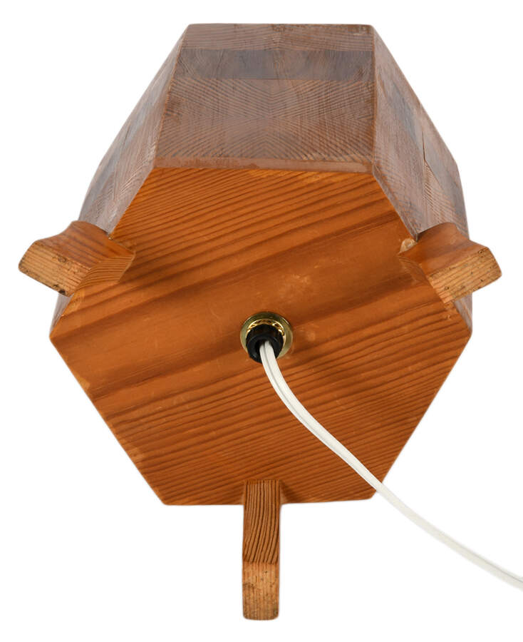 Danish Mid-Century Modern Hexagon Table Lamp | Replacements, Ltd.